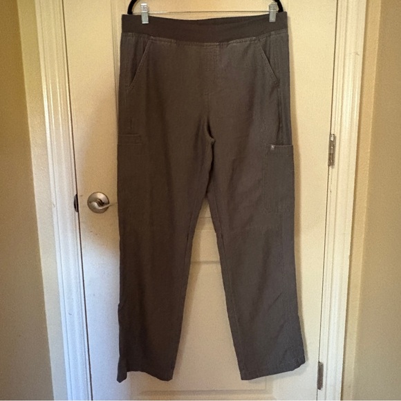 Figs | Pants | Figs Greyish Blue Cargo Pants With Elastic Waistband ...